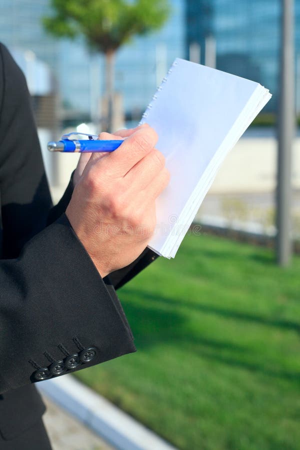 Taking a note stock photo. Image of message, blank, learning - 25124390