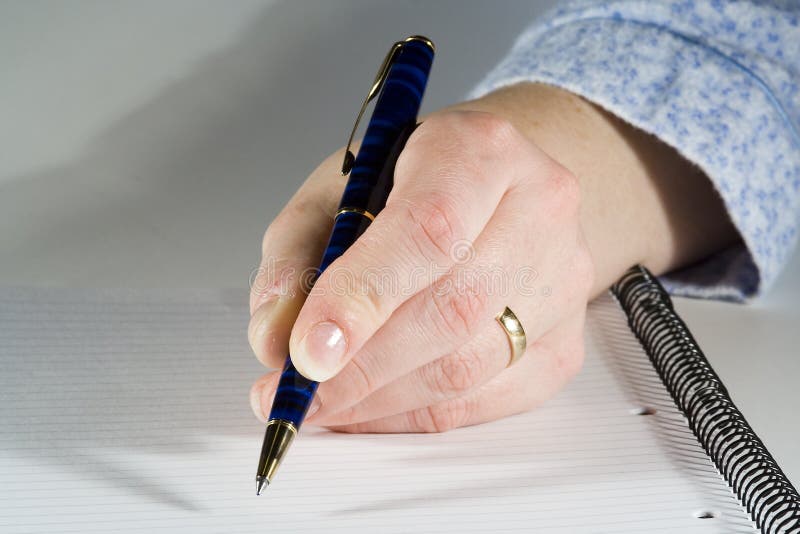 Receptionist taking note stock image. Image of note, operator - 5300657