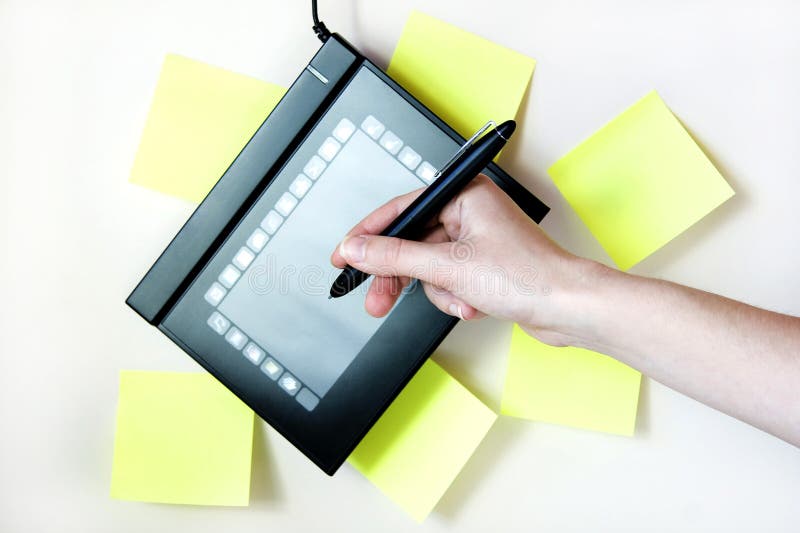 Taking note stock photo. Image of painting, notebook, adhesive - 8674688