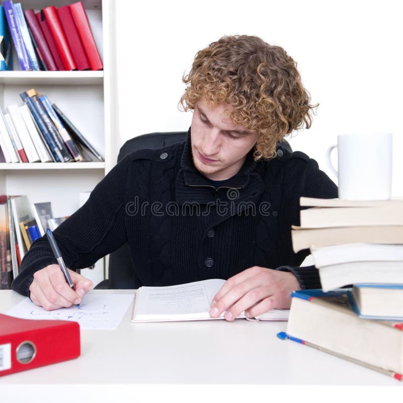 Taking notes stock image. Image of person, folders, text - 17609415