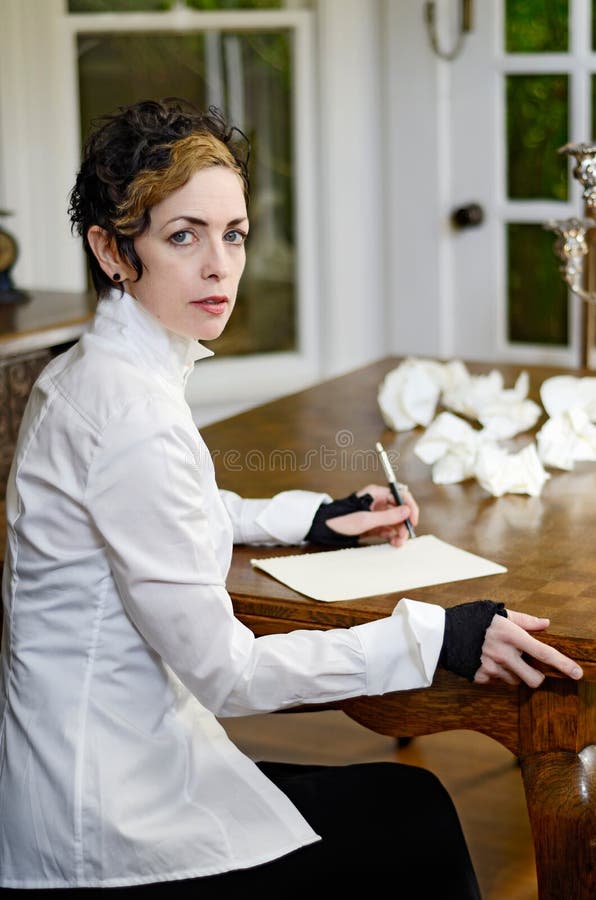 Taking notes stock photo. Image of white, table, female - 23067862