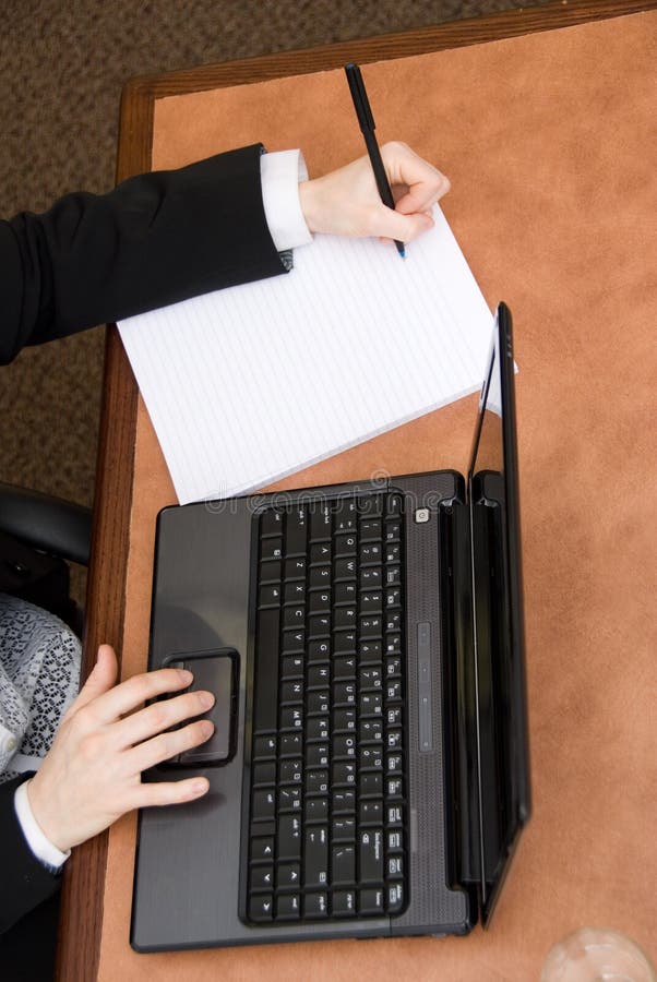 Taking notes stock image. Image of notes, meeting, corporate - 2280651