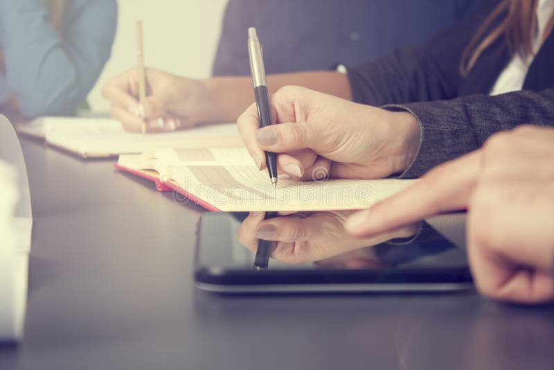Taking notes stock photo. Image of planner, hand, planning - 48251850