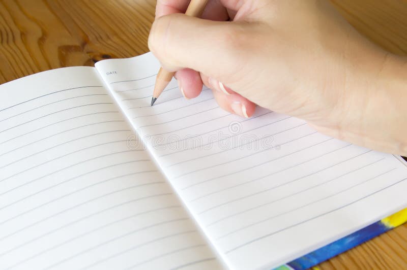 Taking notes stock image. Image of message, home, handwriting - 35375285