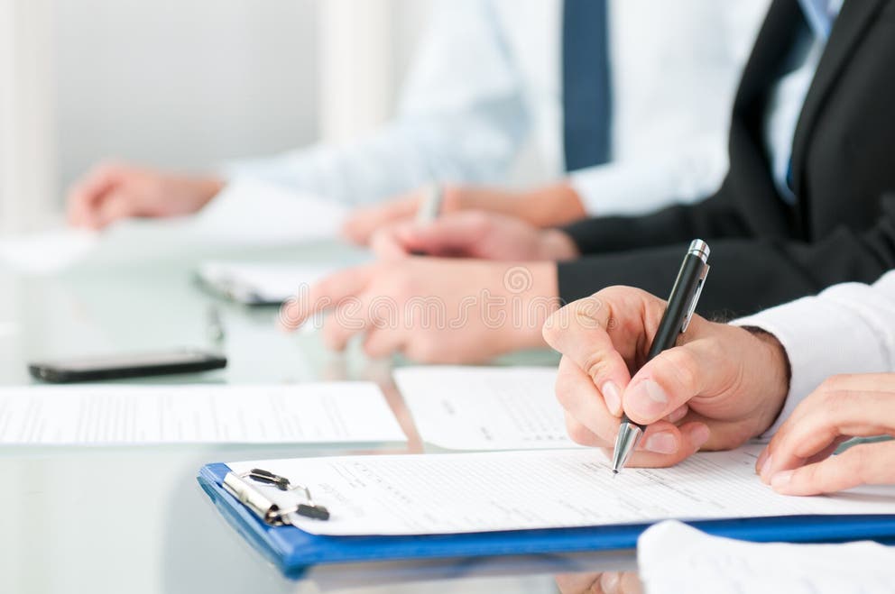 Taking notes at work stock image. Image of list, efficiency - 17984253