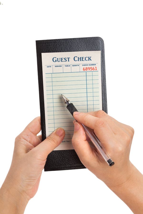 Taking orders stock image. Image of check, receipt, order - 31314151