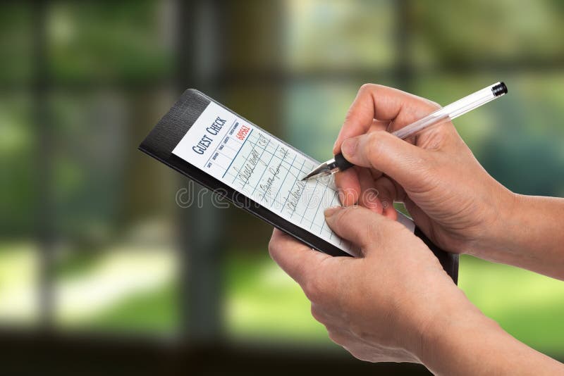 Taking orders stock photo. Image of drinking, waiter - 13141074