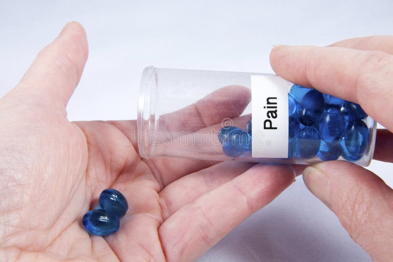 Taking Pain Pills stock photo. Image of epidemic, drugs - 24232946