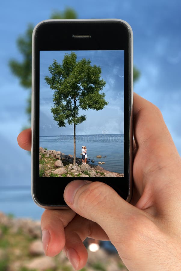 Taking picture stock photo. Image of closeup, hand, phone - 21682632