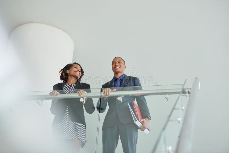 Taking Short Break from Work Stock Image - Image of team, smiling ...