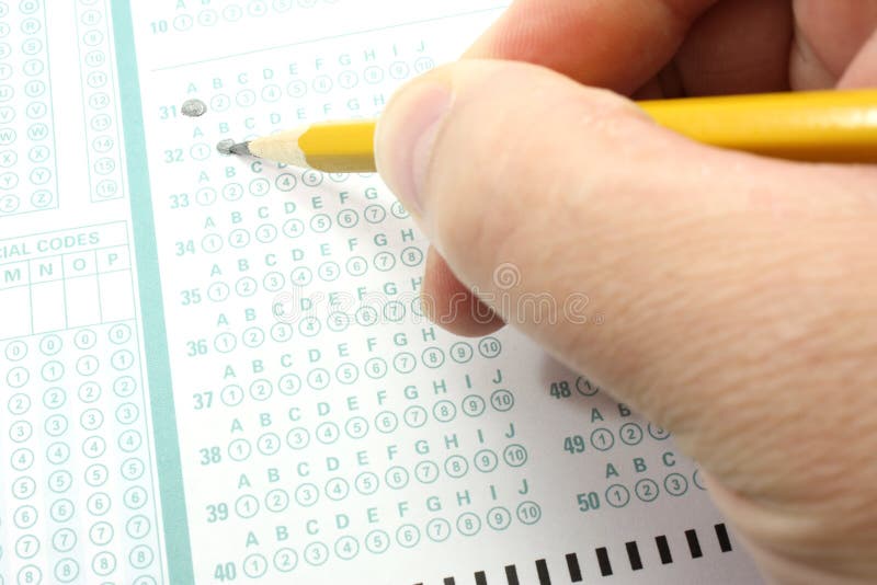 Test stock image. Image of answers, answer, scantrons, test - 496949