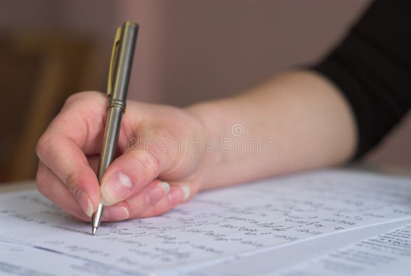 Taking test stock image. Image of study, math, student - 1858647