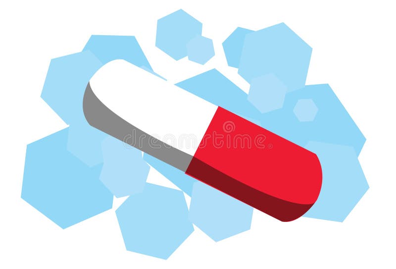 Taking Your Medication the Right Way Stock Illustration - Illustration ...