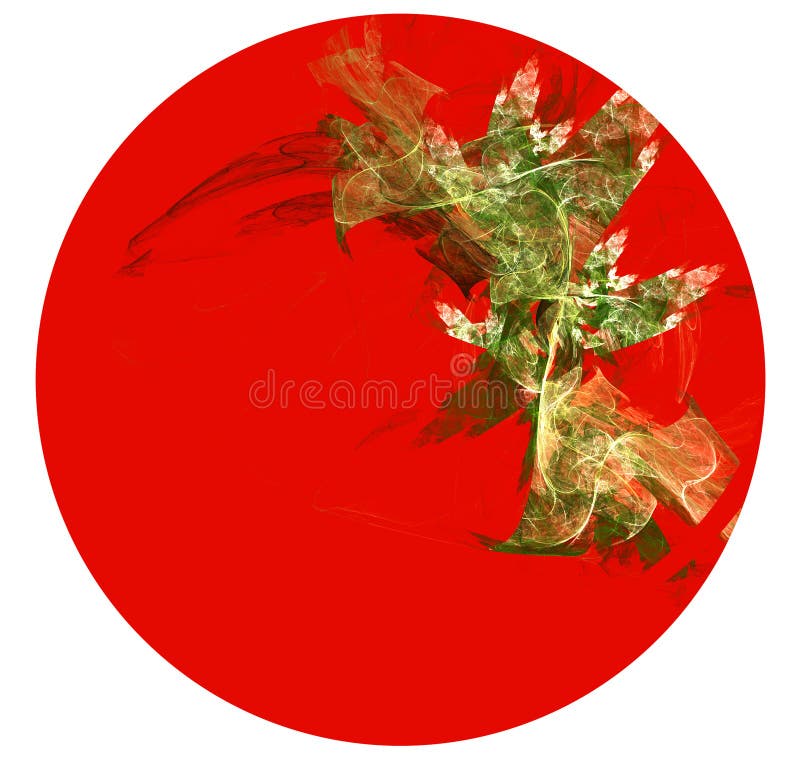 Takinstallaties in De Rode Cirkel. Stock Illustratie - Illustration of ...