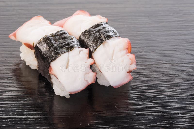 Tako Sushi stock image. Image of chuka, diverse, cucumber - 17455623