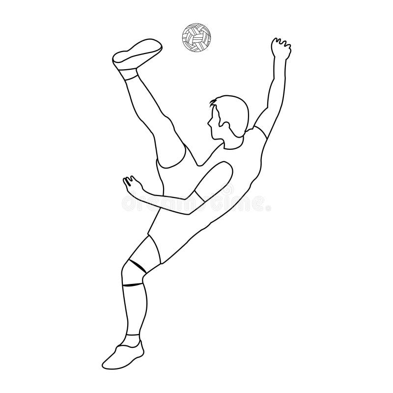Takraw player logo design stock vector. Illustration of creative ...