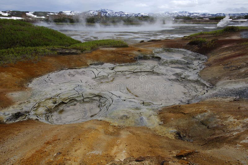Das Tal von Geysiren stockfoto. Bild von park, oekosystem - 35059778