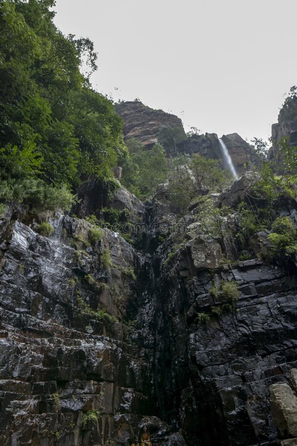 Talakona Water Falls from Bottom View,AndhraPradesh Editorial Stock ...