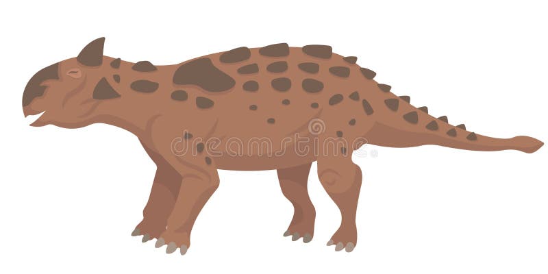 Talarurus stock illustration. Illustration of ankylosaurid - 88185168
