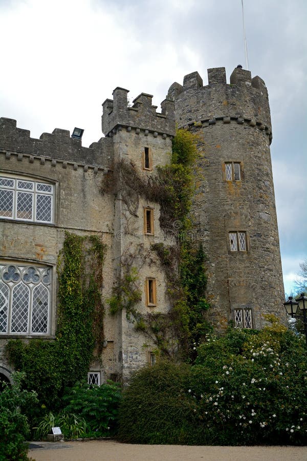 Talbot Castle, Malahide, Ireland Editorial Stock Image - Image of ...
