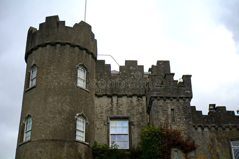 Talbot Castle, Malahide, Ireland Editorial Image - Image of brick ...