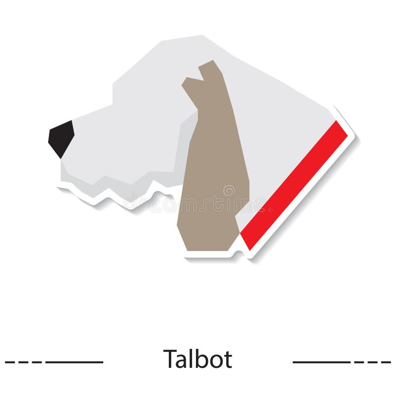 Talbot. Vector Illustration Decorative Design Stock Vector ...