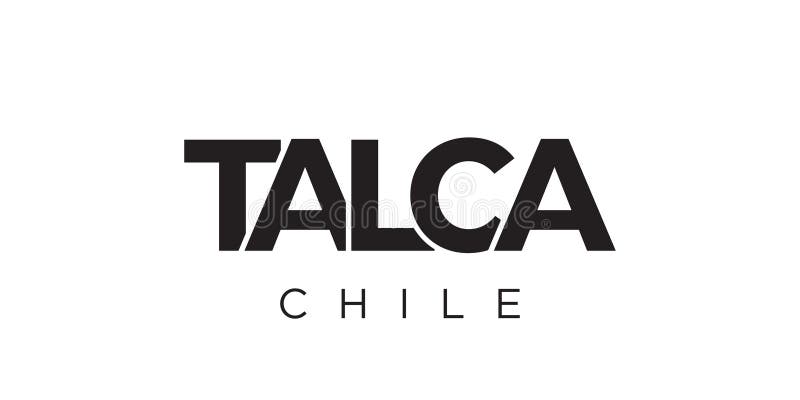 Chile Bold Outline Map. Vector Illustration Stock Vector - Illustration ...