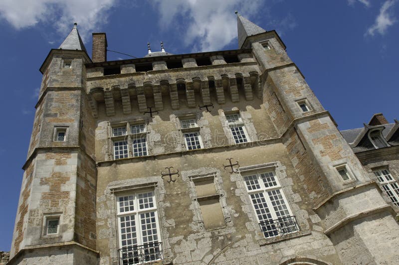 Talcy stock image. Image of castle, architecture, tourism - 15702457