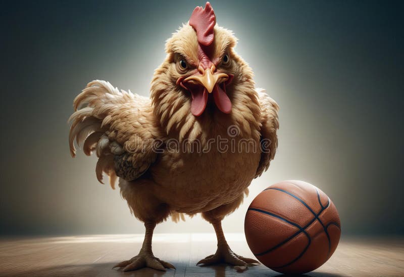 Tale of the Anthropomorphic Cowboy Chicken Stock Illustration ...