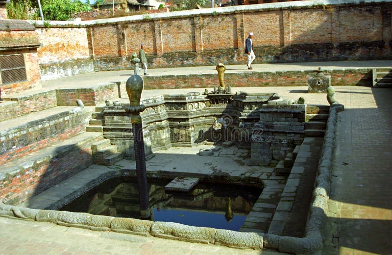 Taleju Chowk, Bhaktapur, Nepal Editorial Image - Image of india ...