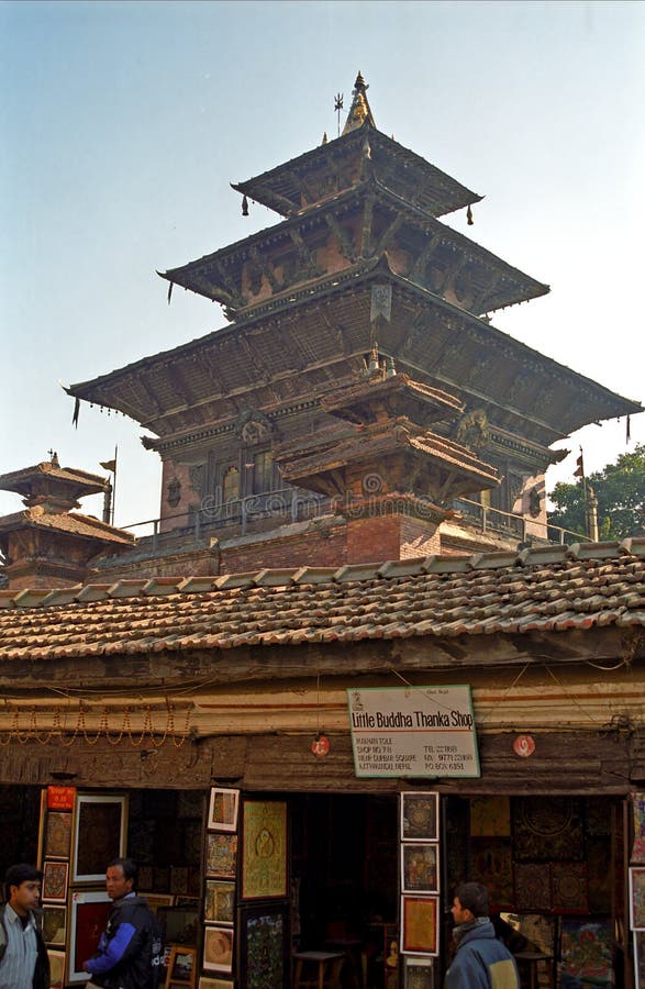 Taleju Temple, Kathmandu, Nepal Editorial Stock Photo - Image of ...