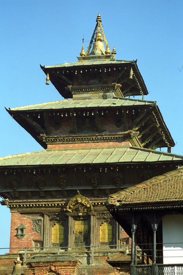 Taleju Temple, Kathmandu, Nepal Stock Image - Image of monastery ...