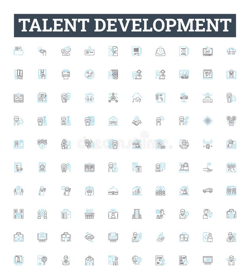 Talent Development Icons Stock Illustrations – 548 Talent Development ...