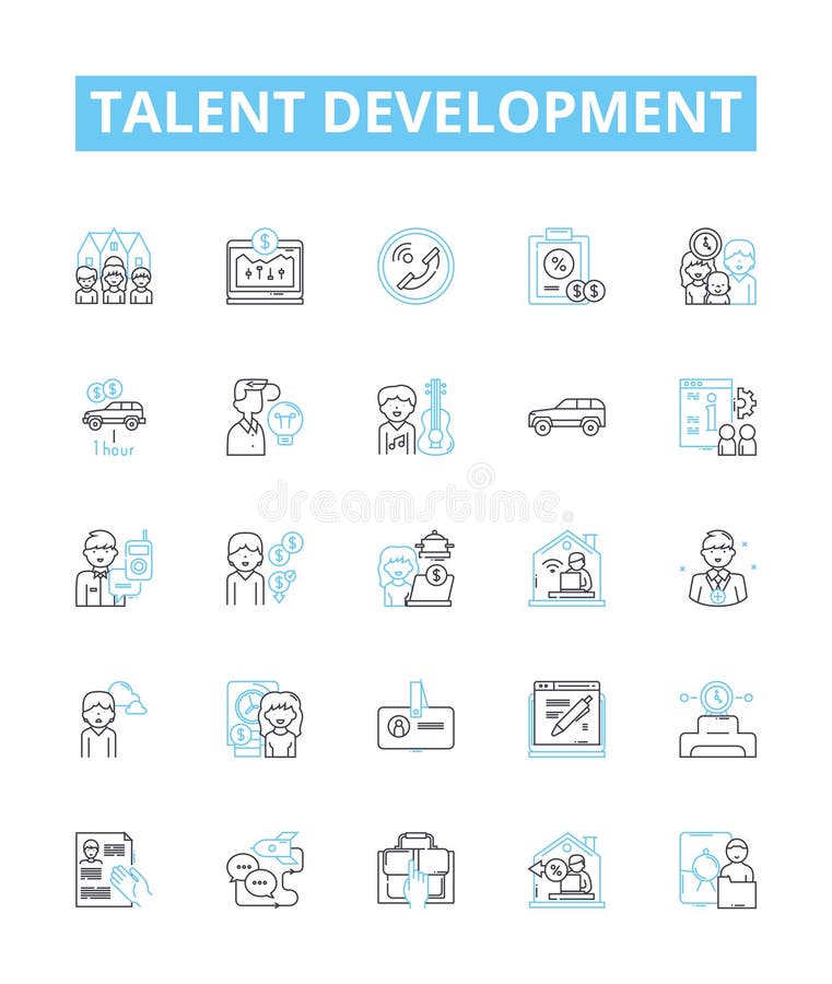 Talent Development Icons Stock Illustrations – 548 Talent Development ...