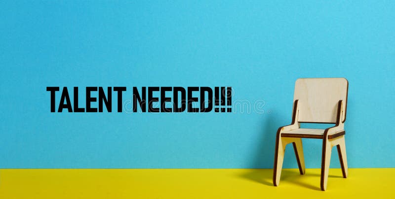 Talent Needed is Shown Using the Text. we Need You Stock Image - Image ...