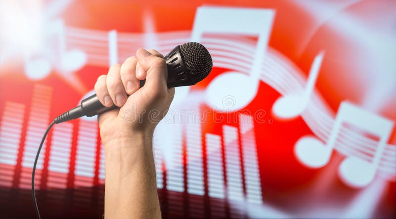 Talent Show and Singing Live Stock Image - Image of copy, close: 91720449