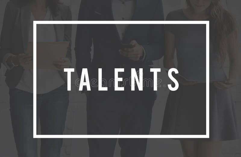 Talent Skills Ability Expertise Performance Professional Concept Stock ...