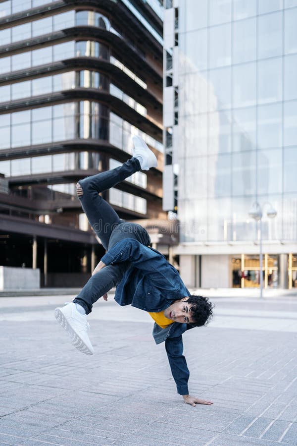 Talented Street Dancer Portrait Stock Photo - Image of dance, enjoying ...