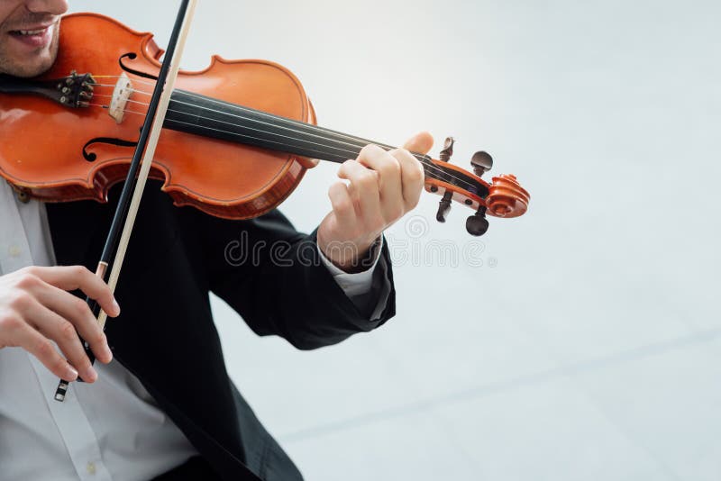 Talented Violinist Solo Performance Stock Photo - Image of ...