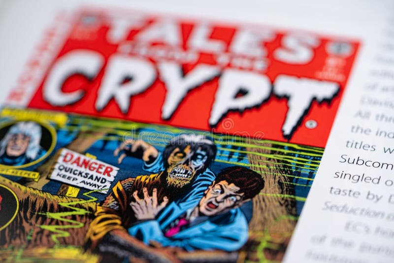Tales from the Crypt from a Comic Book. Editorial Stock Photo - Image ...