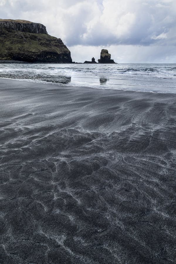 Talisker Bay vert stock photo. Image of dramatic, stack - 222653620