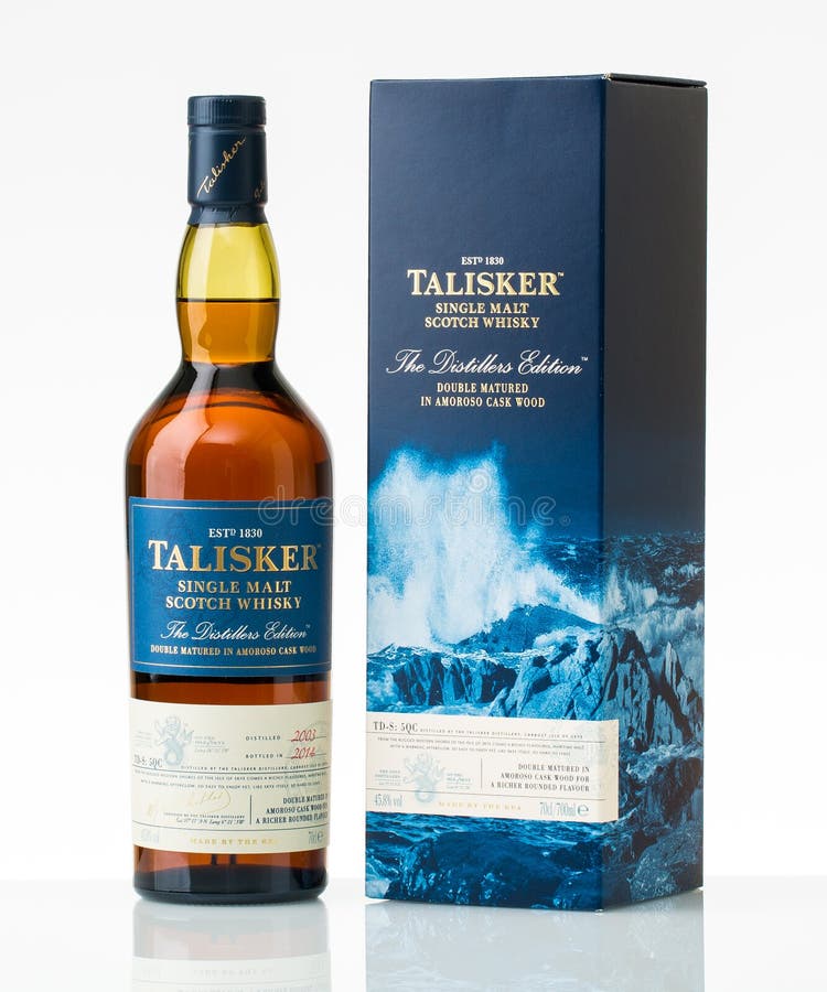 Talisker Single Mat Distillers Edition Editorial Stock Image - Image of ...