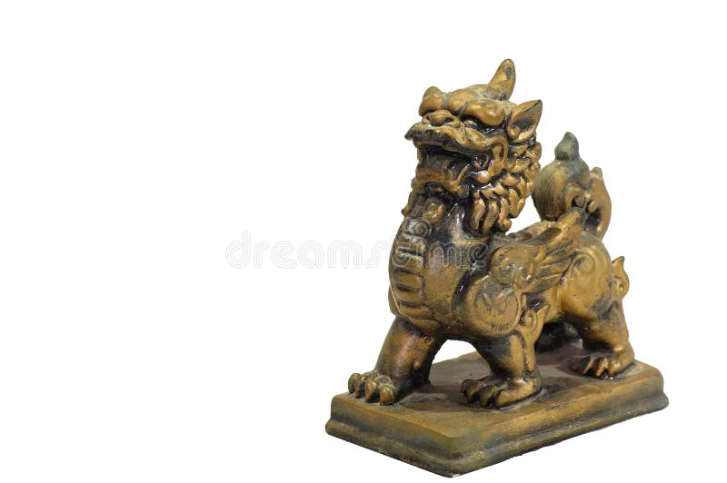 Talismano Cinese E Biscotti Di Fortuna Su Superficie Dorata, Concetto ...