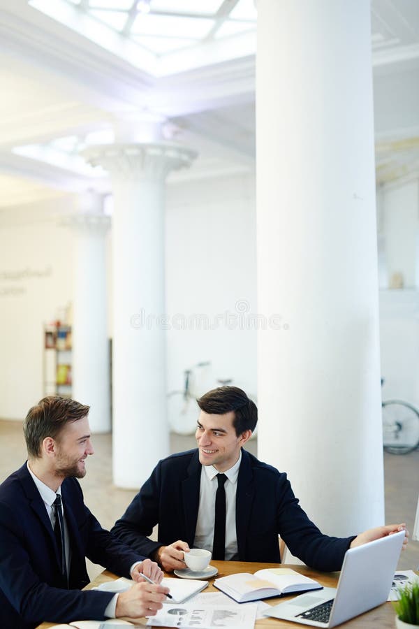 Talk of bankers stock image. Image of profession, trader - 91858853