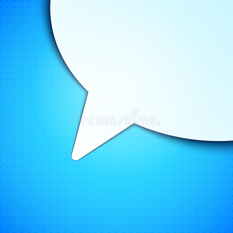 Talk Bubble Background stock vector. Illustration of white - 61702410