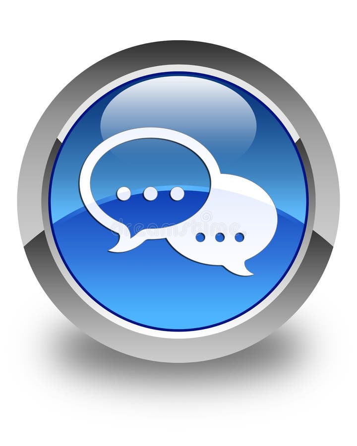 Talk button stock vector. Illustration of cell, chat, phone - 7658919