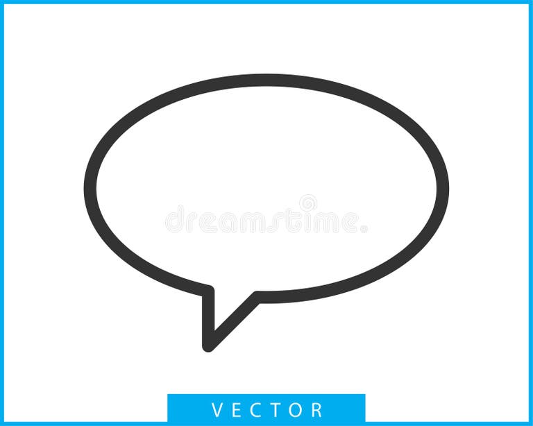 Blank Dialogue Bubble Stock Illustrations – 25,531 Blank Dialogue ...