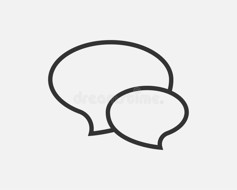 Blank Dialogue Bubble Stock Illustrations – 24,026 Blank Dialogue ...