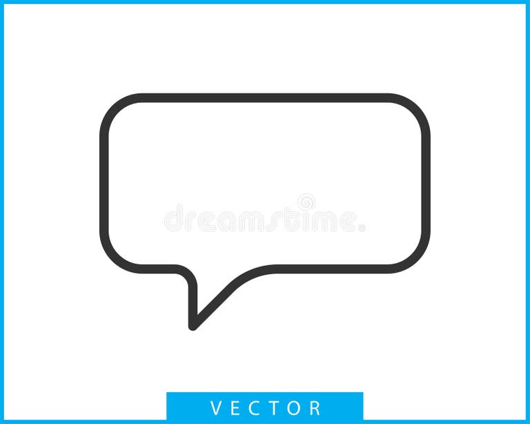 Blank Dialogue Bubble Stock Illustrations – 21,520 Blank Dialogue ...