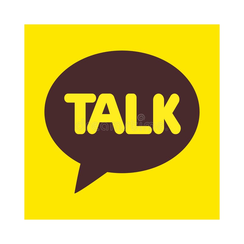 Talk Chat Messenger Icon or Logo Illustration for Website Stock ...